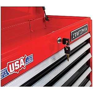 CRAFTSMAN 2000 Series 26-in W x 19.75-in H 5-Drawer Steel Tool Chest (Red)