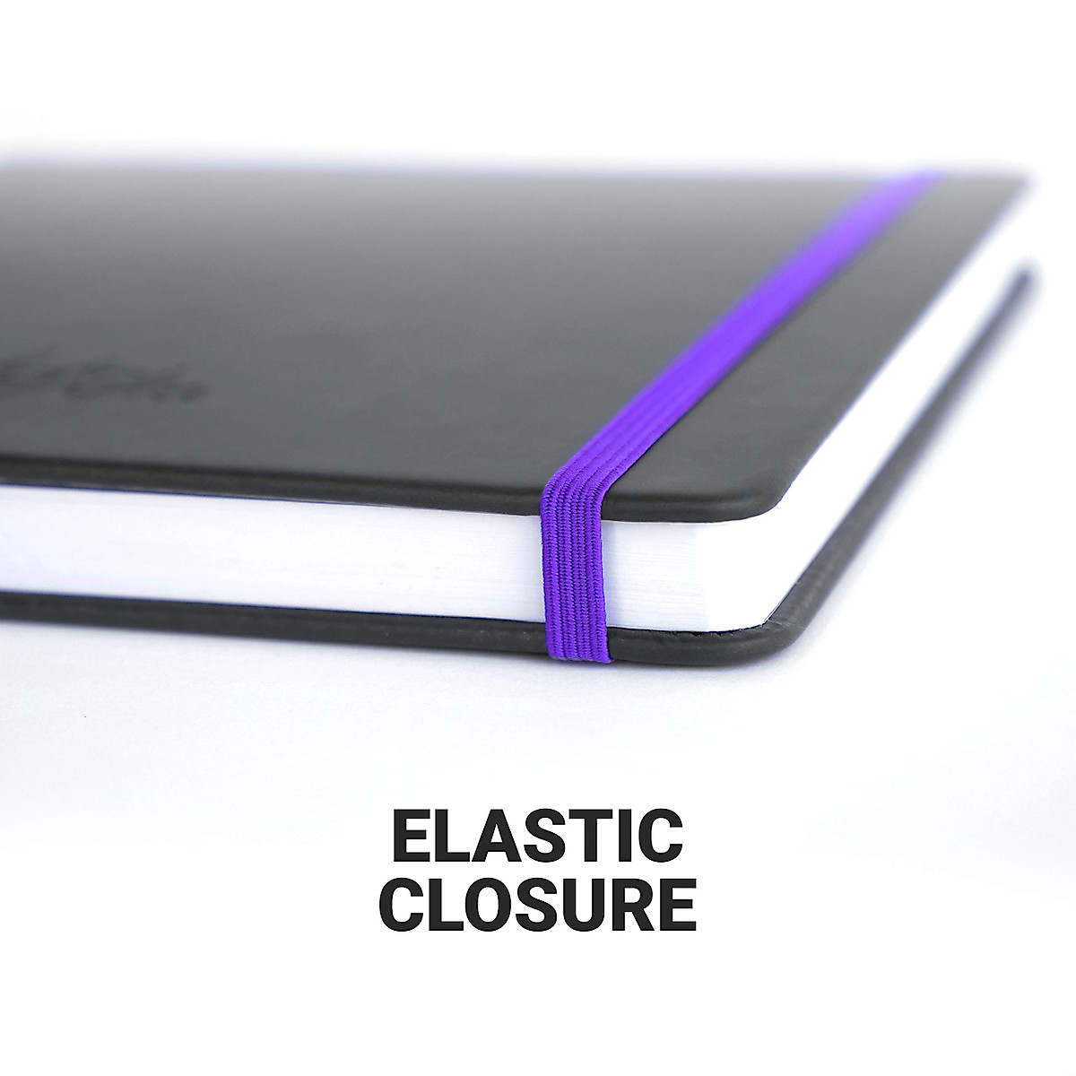 Articka Note Hardcover Sketchbook – Square Hardbound Sketch Journal – 8 x 8 Inch Art Book – 120 Pages with Elastic Closure – 180GSM Ultra Smooth Paper – Ideal for Pencils, Graphite, Charcoal, Pen