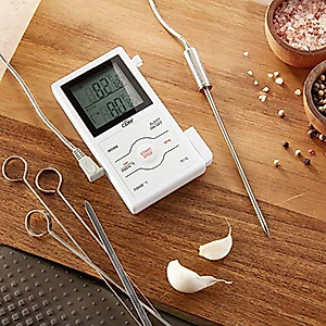 CDN Dual Sensing Programmable Probe Thermometer and Timer