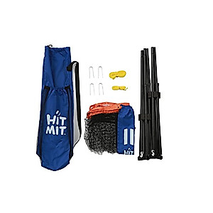 JOOLA HIT MIT Adjustable Height Portable Badminton Net Set - Competition Multi Sport Indoor or Outdoor Net for Playing Pickleball, Kids Volleyball, Soccer Tennis, Lawn Tennis - Easy and Fast Assembly