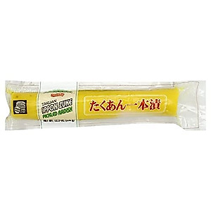 Shirakiku Takuan Ippon Zuke (Pickled Radish) - 12.3oz (350g) - Pack of 1