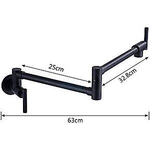 RONPOTY Kitchen/Bathroom Sink Faucet Single Cold Or Hot Single Handle Wall Mounted Faucets Para Kitchen Or Bath Washing