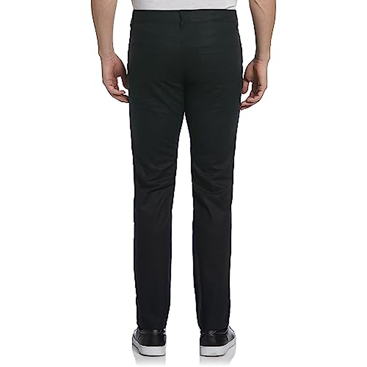 Cubavera Men's L/V/E 5 Pocket Pant Five, Jet Black, 34W x 30L