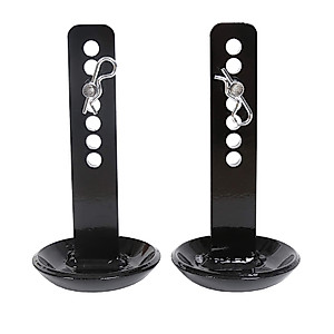 KUAFU New Round Dome Heavy Duty Snow Plow Shoe Skid Compatible with John Deere 3-1/2" Gloss Black Replacement for M147167 AM119321 Durable Steel