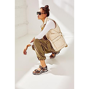 ECCO Women's Yucatan Multicolor Sport Sandal, AIR, 8-8.5