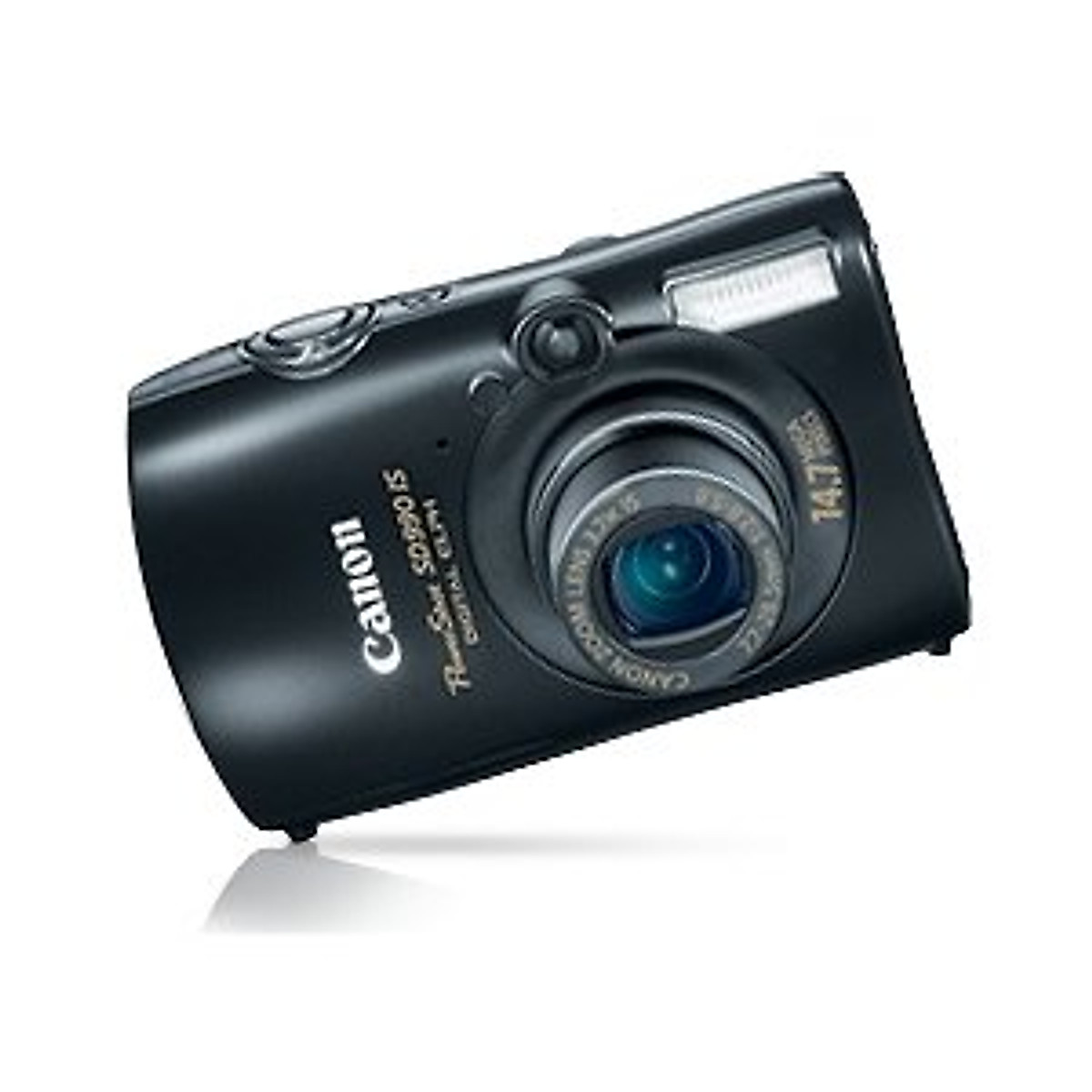 Canon Powershot SD990IS 14.7MP Digital Camera with 3.7x Optical Image Stabilized Zoom (Black)