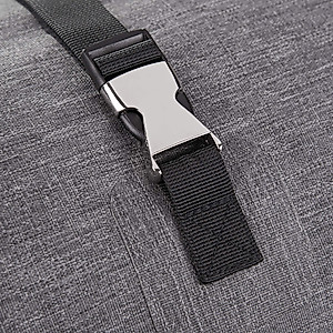 The Friendly Swede Exclusive HÅGA Waterproof Overnight Duffle Bag, Gym Bag, Travel Bag, Weekender Bags for Women, Carry On Bag, Travel Bags for Women and Men - Urban Chic - 15.6" Laptop Pocket - 30L