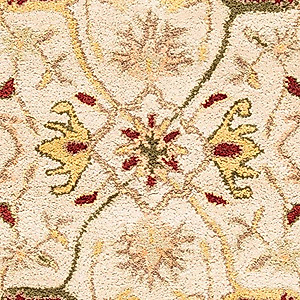 SAFAVIEH Antiquity Collection 8'3" x 11' Ivory AT14A Handmade Traditional Oriental Premium Wool Area Rug