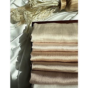 Xirhoot Hijab for Women Hijab Scarf for Women Satin Hijab Texture Satin Crepe Hijab (Sage)