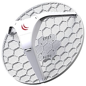 Mikrotik LHG 5 Light Head Grid 5 GHz, Integrated Dual Polarization 24.5 dBi Grid Antenna - US Version