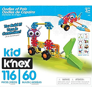 KID K’NEX – Oodles of Pals Building Set – 116 Pieces – Ages 3 and Up Preschool Educational Toy (Amazon Exclusive)