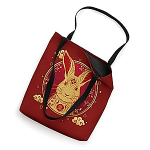 Lucky Red Envelope Happy New Year 2023 Year Of The Rabbit Tote Bag