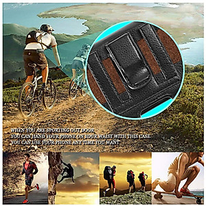 Horizontal Cellphone Belt Clip Hip Holster Pouch Bag for Sony Xperia 10 III Lite, Xperia 1 III, Xperia 5 III, Xperia 10 III