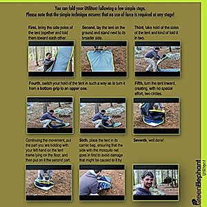 Green Elephant Camping Shower Tent - Pop Up Changing Tent, Privacy Tent, Pop Up Shower Tent, Camping Bathroom Tent, Outdoor Shower Enclosure, Portable Shower Tent for Camping