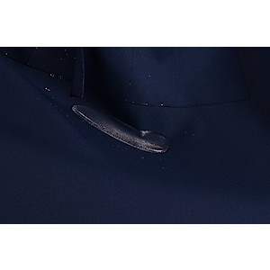 SEW UR LIFE Resist water 3 big Pockets Waist Server Apron Kitchen Restaurant Bistro Cafe Bar Pub Cake Shop Bakery Unisex Half Aprons for Chef, Baker, Servers, Waitress, Waiter(Navy)