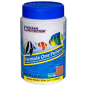 Ocean Nutrition Formula One Pellets 14-Ounces (400 Grams) Jar - Small Pellet Size