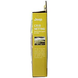 Jeep Crib Universal Size Crib Mosquito Net, White