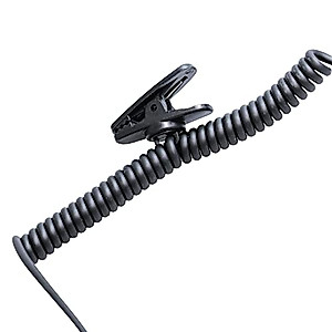 MaximalPower RHF 617-1N 3.5mm Receiver/Listen ONLY Surveillance Headset Earpiece with Clear Acoustic Coil Tube Earbud Audio Kit for Two-Way Radios, Transceivers and Radio Speaker Mics Jacks (3 Pack)