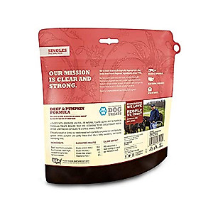 ACANA 3 Pack of Beef and Pumpkin Dog Treats, 3.25 Ounces Each, Freeze-Dried Raw Single-Source Protein