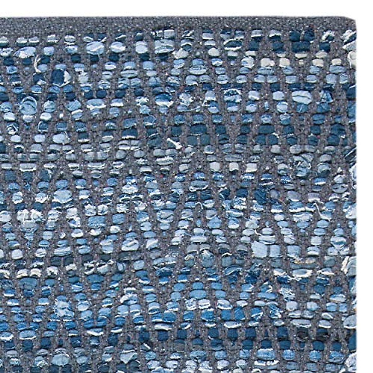 SAFAVIEH Montauk Collection 3' x 5' Blue MTK415L Handmade Area Rug