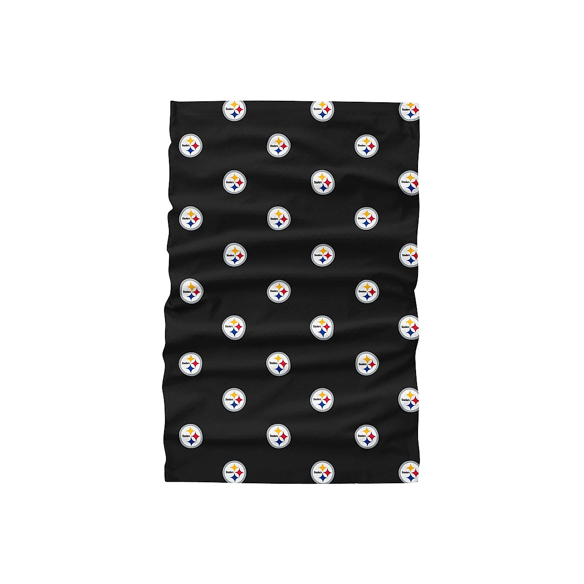 FOCO NFL Pittsburgh Steelers Neck Gaiter, One Size, Mini Print Logo