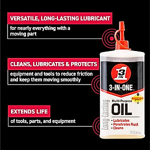 3-IN-ONE Multi-Purpose Oil, 3 OZ
