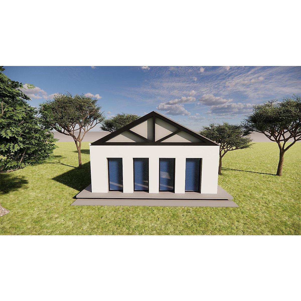 Zephyr-A-400sq.ft. from Compact to Spacious, Cozy to Luxurious: 400 sq.ft. Small Houses, 900 sq.ft. Two-bedrooms, or 1600 sq.ft. Three-bedrooms. Built Steel, Your Dream Home is Ready in 3 to 15 Days.