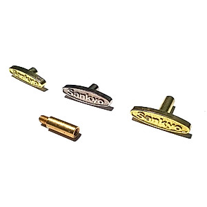 Odyssey Online Music Box Winding Key Set Short to Long - - Three Keys with 1/2 Inch Extender - - Gold and Silver - - 1/4, 1/2, 3/4 inch Plus Extension - - Best Choice - - Winder Winding Long Keys