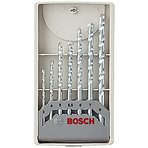 Bosch 2607017035 Masonry Drill-Set "Cyl-1" 7 Pcs