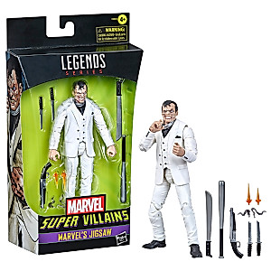 Hasbro - Marvel Legends Series Marvel's Jigsaw Playsets Toy Figures, Multicolor (F34345L00)