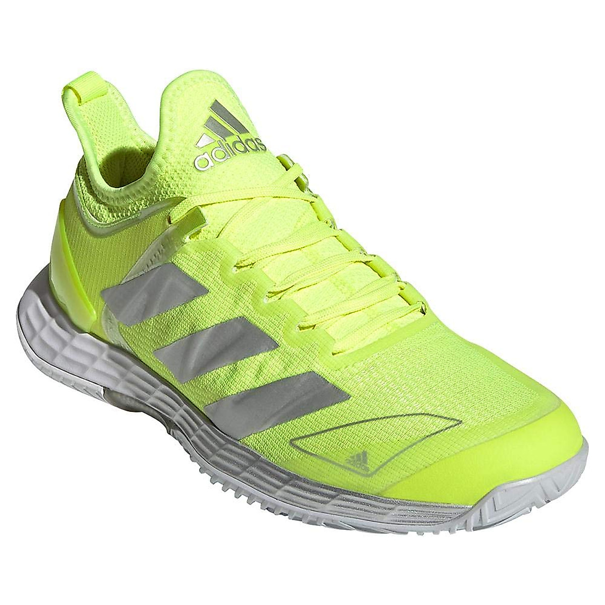 adidas Adizero Ubersonic 4 Solar Yellow/Silver Metallic/Halo Blue 5.5 B (M)