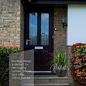 Fetanten Large Plant Pots Indoor, 14.5 Inch 12.5 Inch 10.5 Inch Resin Thicken Porch Outdoor Planter with Drainage Holes Plug for Plants Flowers and Tomato Vegetable Planting