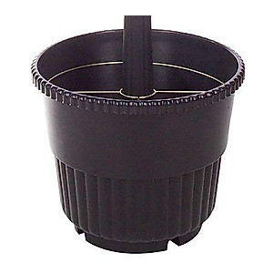 Westcharm Portable 3-Head LED Solar Light Planter for Backyard Patio Porch Outdoor Decoration - 6.7 ft. (80 in.) Black Solar Street Lamp with Planter