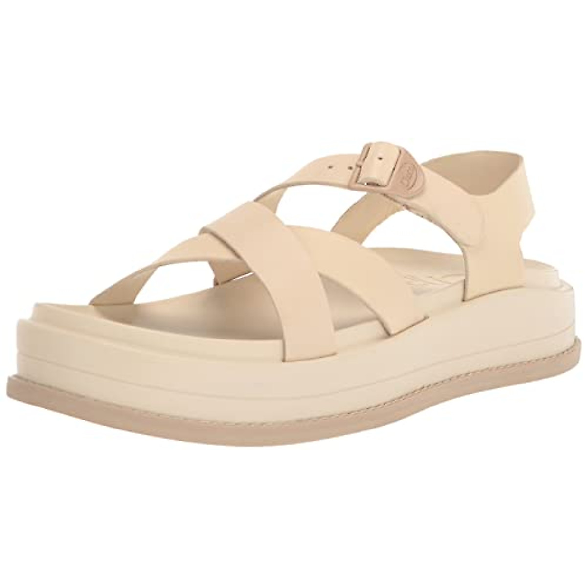 Chaco Women's Townes Midform Sandal, Angora, 6