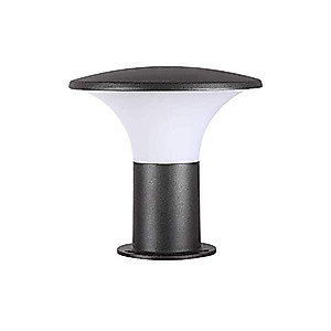 ZMY Aluminum Garden Home Pillar Lighting Villa Outdoor Modern Column Lamp Park Decorative Anti-Rust Post Light Waterproof PC Lawn Pathway Illumination