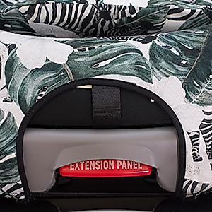 JYOKO Kids Cover Liner for car seat Compatible with Graco Extend2fit, 100% Cotton Made (Zebra)