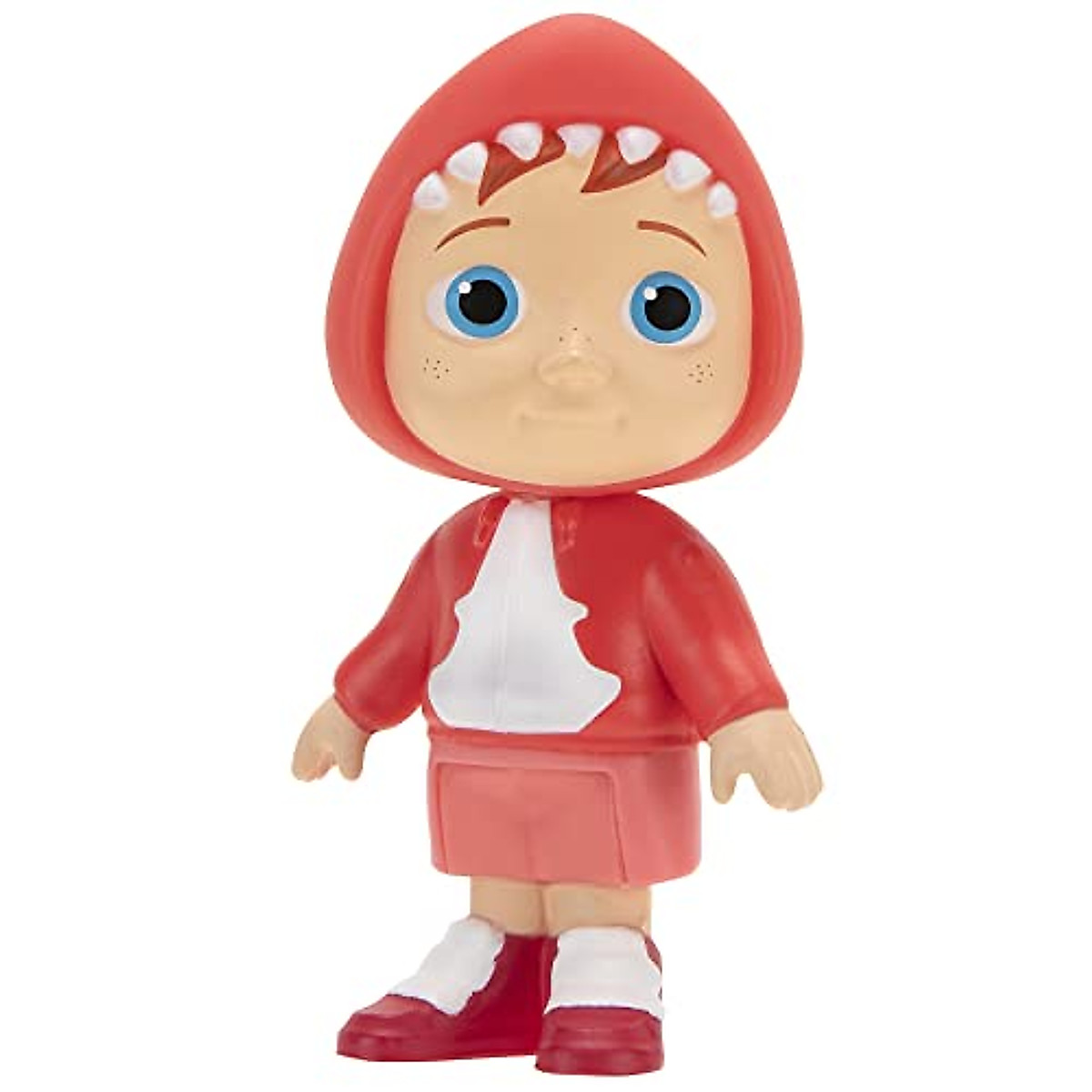 CoComelon 6 Figure Family and Friends Shark Theme Pack - Includes JJ, Nico, Cody, Nina, Bella and Cece in Shark Hoodies - Toys for Kids and Preschoolers