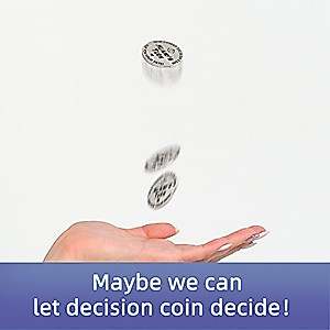 Huwane New Parent Decision Coin Flip for Your Fate, Mummy’s Turn or Daddy’s Turn, New Baby Gift Dad Pregnancy Mom Present for Wife, Husband, Mother’s Day, Father’s Day, Birthday, Christmas (1)