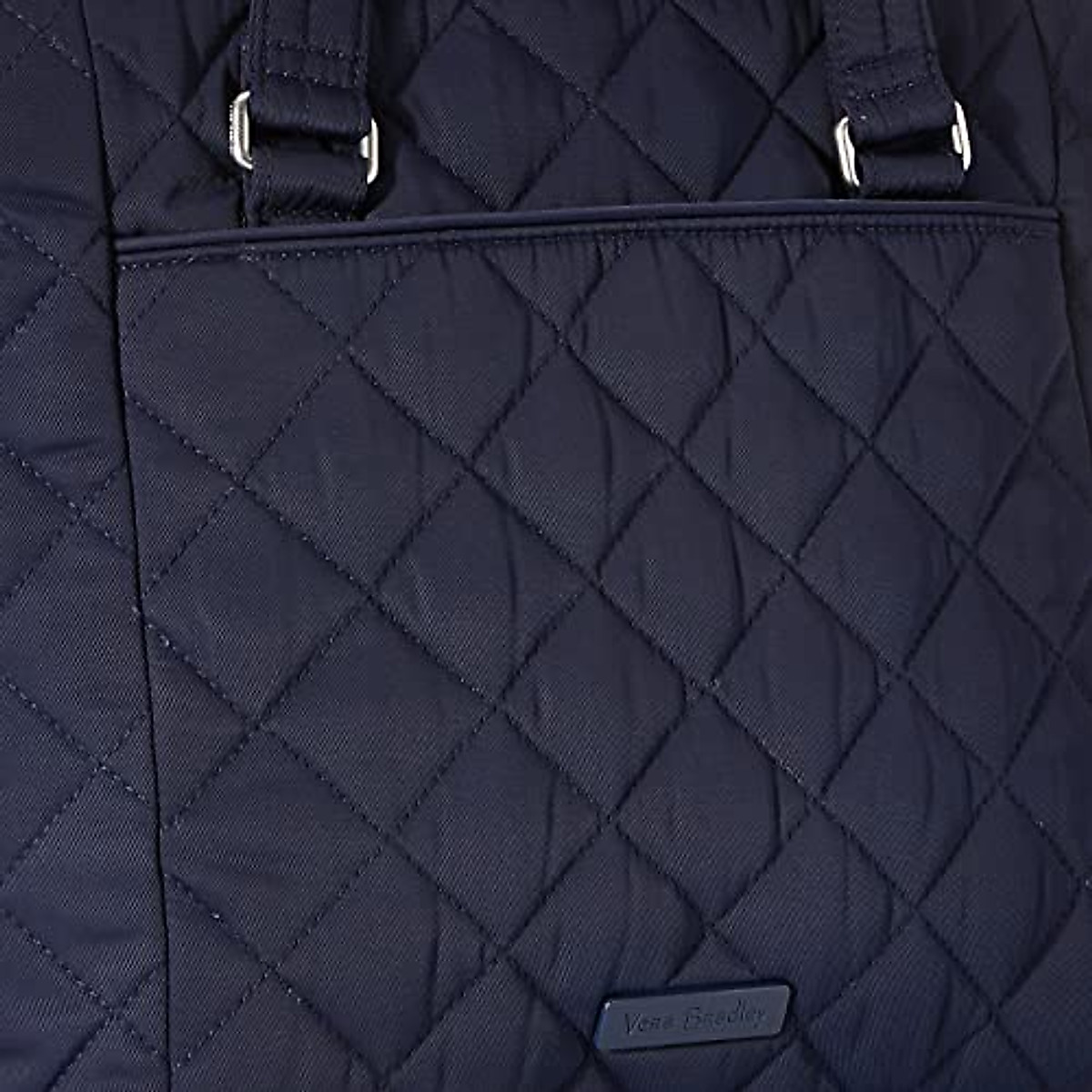 Vera Bradley Women's Performance Twill Multi-Strap Shoulder Satchel Purse, Classic Navy, One Size