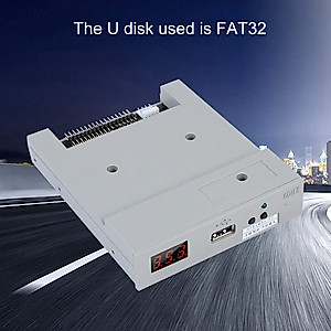 fosa Floppy & Tape Drives SFR1M44-FU USB Floppy Drive Emulator for Embroidery Machine Plug and Play Floppy to USB Converter with 3.5In 1.44MB 34-Pin Floppy Disk Driver Interface