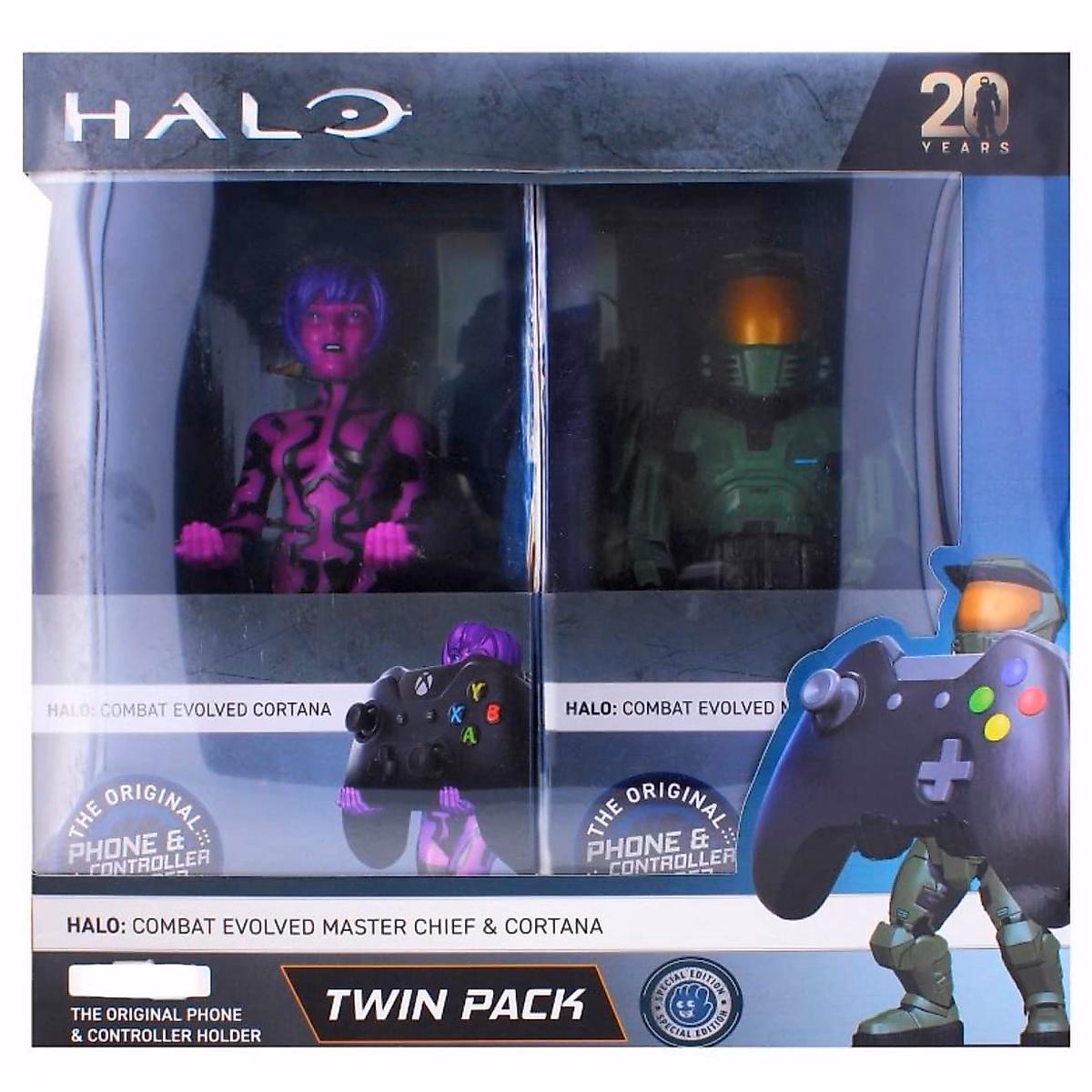 Halo Combat Evolved Master Chief & Cortana Phone & Controller Holder