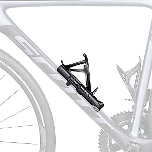 Topeak Roadie DA Mini Pump Black, with Gauge