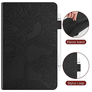 Tablet PC Case Compatible With Samsung Galaxy Tab A8 10.5-Inch 2021 (SM-X200/X205/X207) PU Leather Case Flip Wallet Protective Cover Tree Of Life Tablet Case Card Slot Tablet PC Cover Protective Cover