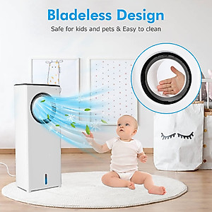 Uvistare Evaporative Air Cooler (Black)