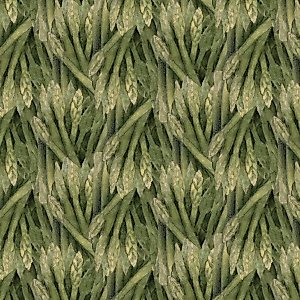 Springs Creative Carols Corner Asparagus Green Premium Quality 100% Cotton Fabric by 1/2 of a Yard.