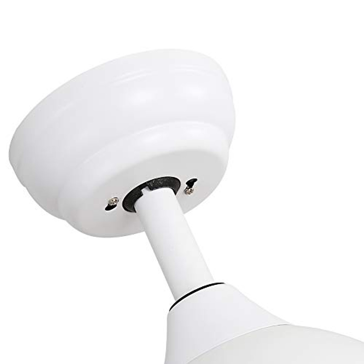 FINXIN Indoor Ceiling Fan Light Fixtures White Remote LED 52 Ceiling Fans For Bedroom,Living Room,Dining Room Including Motor,5-Blades,Remote Switch (5-Blades)