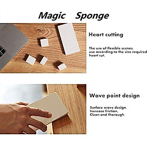 Dr.WOW 21 Pcs/Lot Magic Sponge ,Melamine Sponge - 2X Thicken 2X Long Lasting Cleaning,Eraser Sponge In Kitchen Air Fryers, Bathroom, Office Work Well