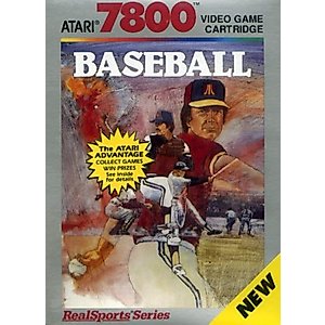 Realsports Baseball (Atari 7800)