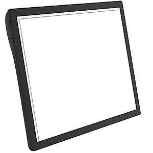 Rechargeable Light Box for Tracing Board Portable Cordless Light Pad Drawing A4 LED Trace Lights, Golspark Wireless Battery Operated Copy Board Dimmable Black Diamond Painting Sketch