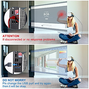 aceyoon 20ft Link Cable for Quest 2/1, USB 3.1 GEN1 Right Angle Braided VR Headset Cable, 5Gbps High Speed Data Transfer & Fast Charging VR Link Cable for Link/Rift S